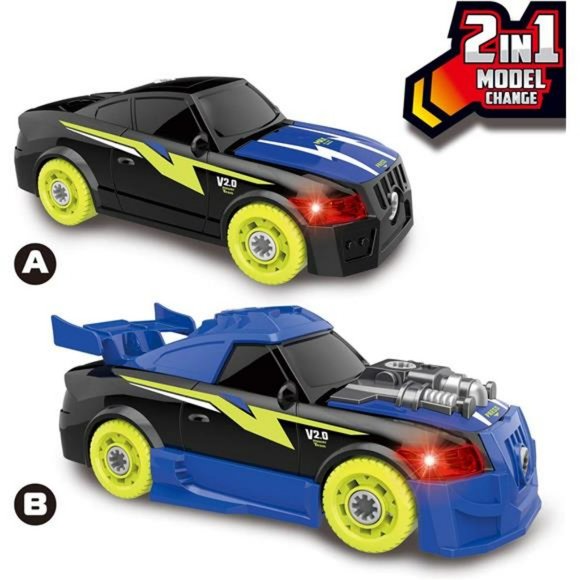 Toys | Pup Go Take Apart Toy Racing Car Realistic Sound Light For Kids ...